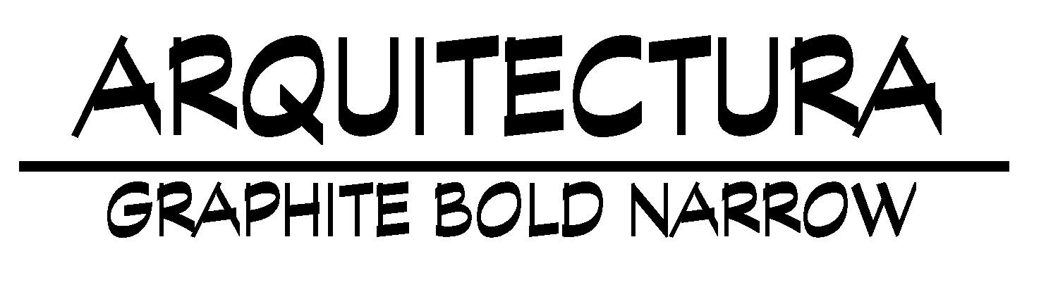 Font - Tipografía para Arquitectura | [ Arte+ ]