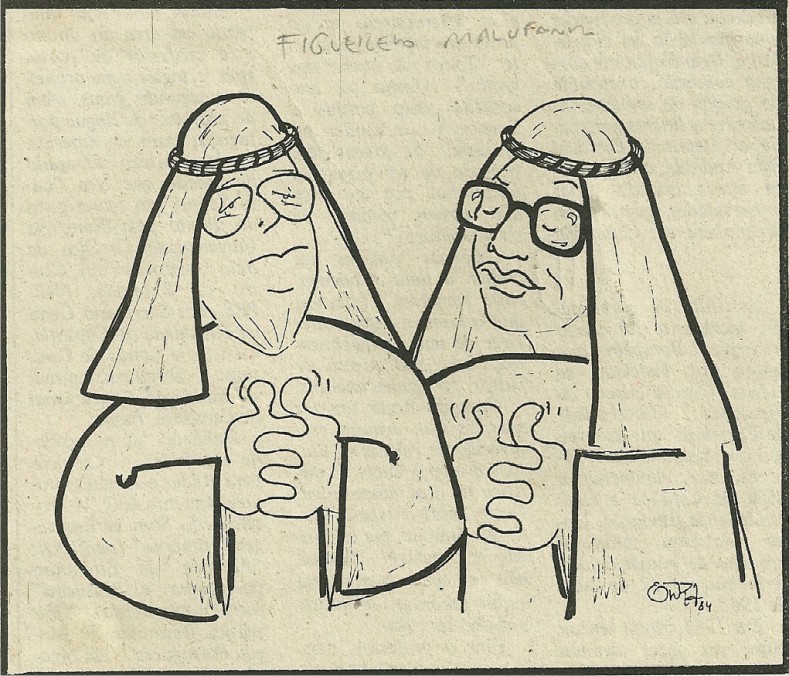 Edra - O Humor Nosso de Cada Dia: Charges no Jornal "A Semana" - 1ª Fase