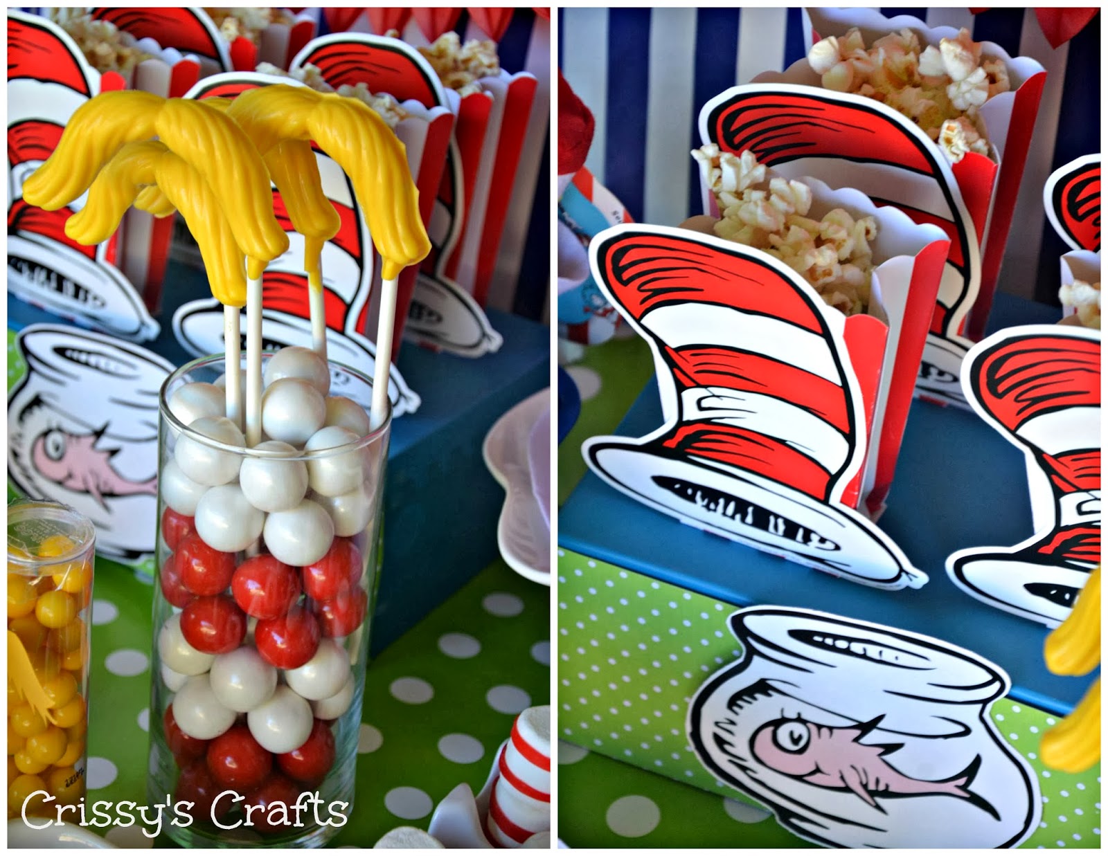 Crissy's Crafts: Dr. Seuss Party Ideas and Snacks