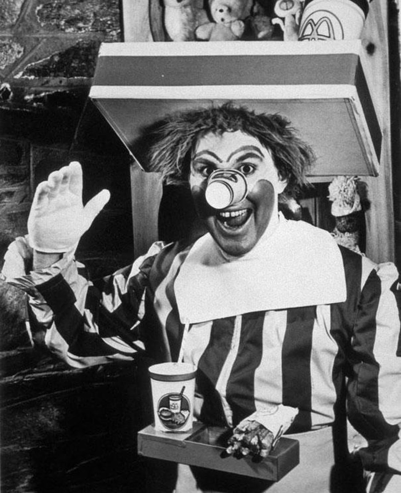 The First Ronald Clown for McDonald’s, 1963 ~ Vintage Everyday