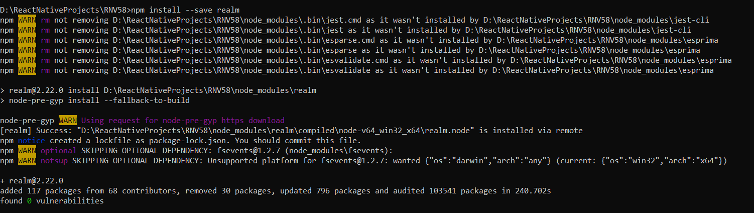 React Native Installing Realm Mobile Database in Android or IOS | SKPTRICKS React Native Installing Realm Mobile Database in Android or IOS | SKPTRICKS
