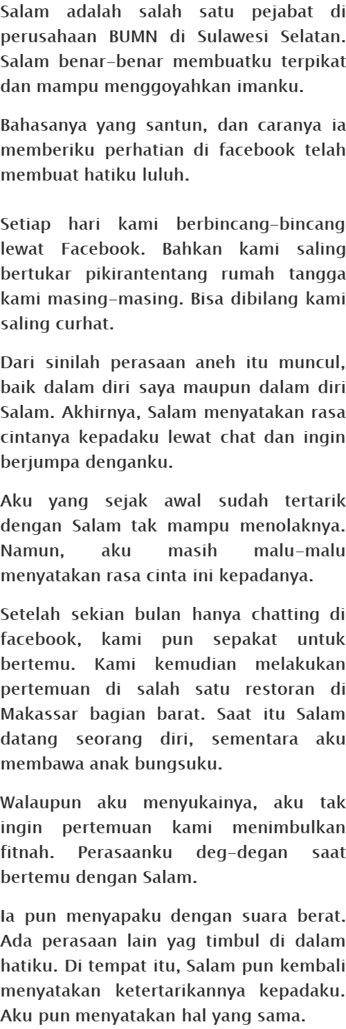 Kisah Nyata: Istri Suka Selingkuh Hingga Lupa Daratan dan Suami yang Sabar, Akhirnya Kena Azab ...