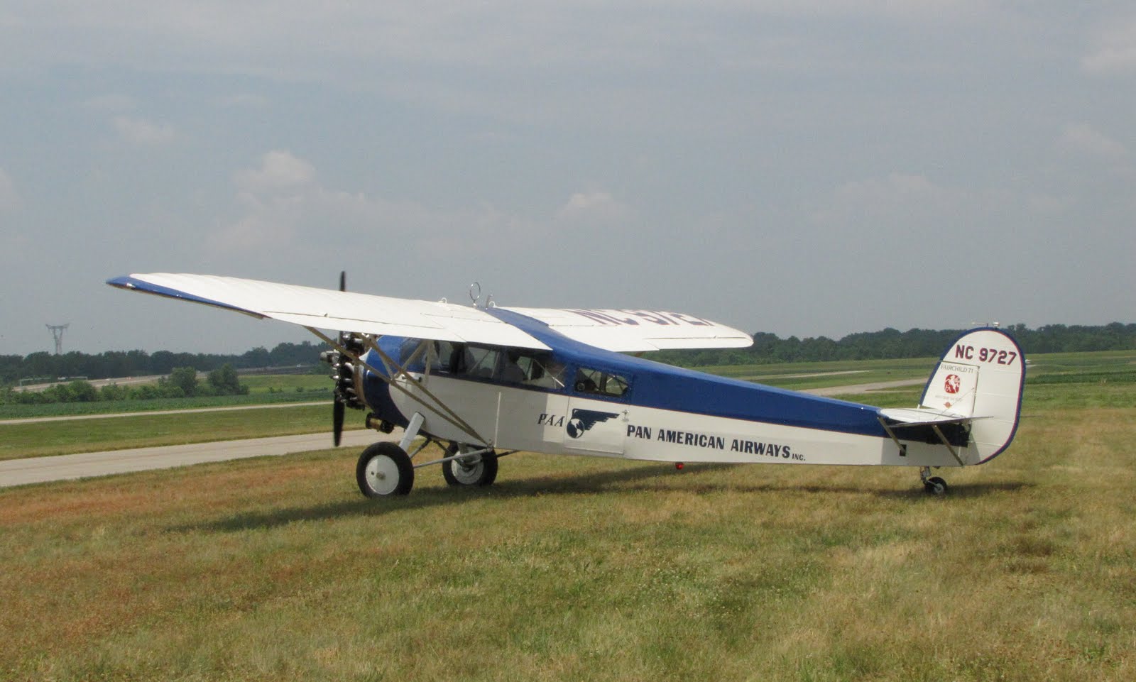 The Aero Experience: John Cournoyer's Fairchild 71, One of 4 Flyable ...