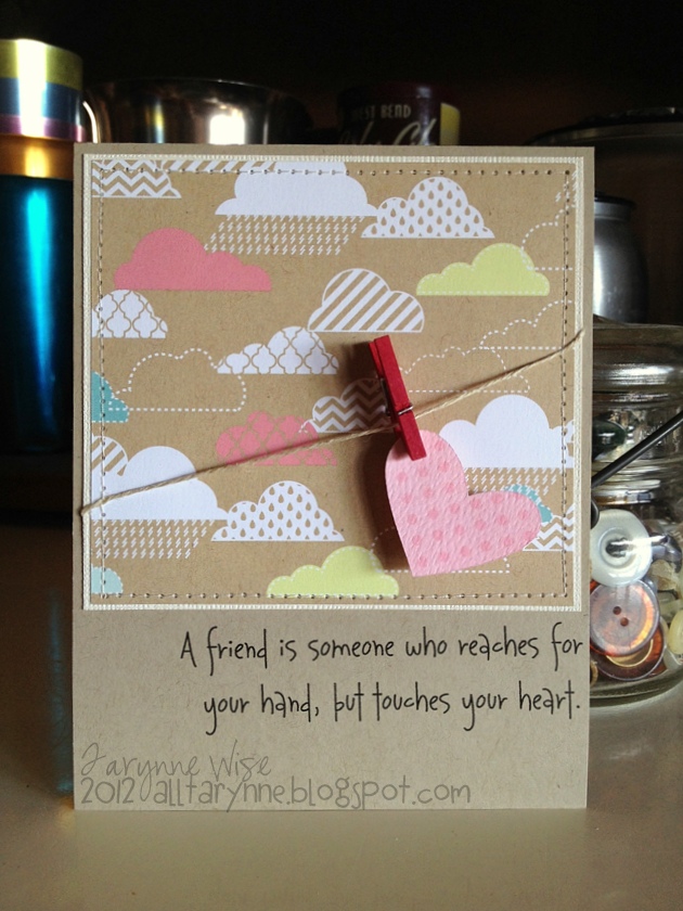 My Wise Designs: a friend touches your heart