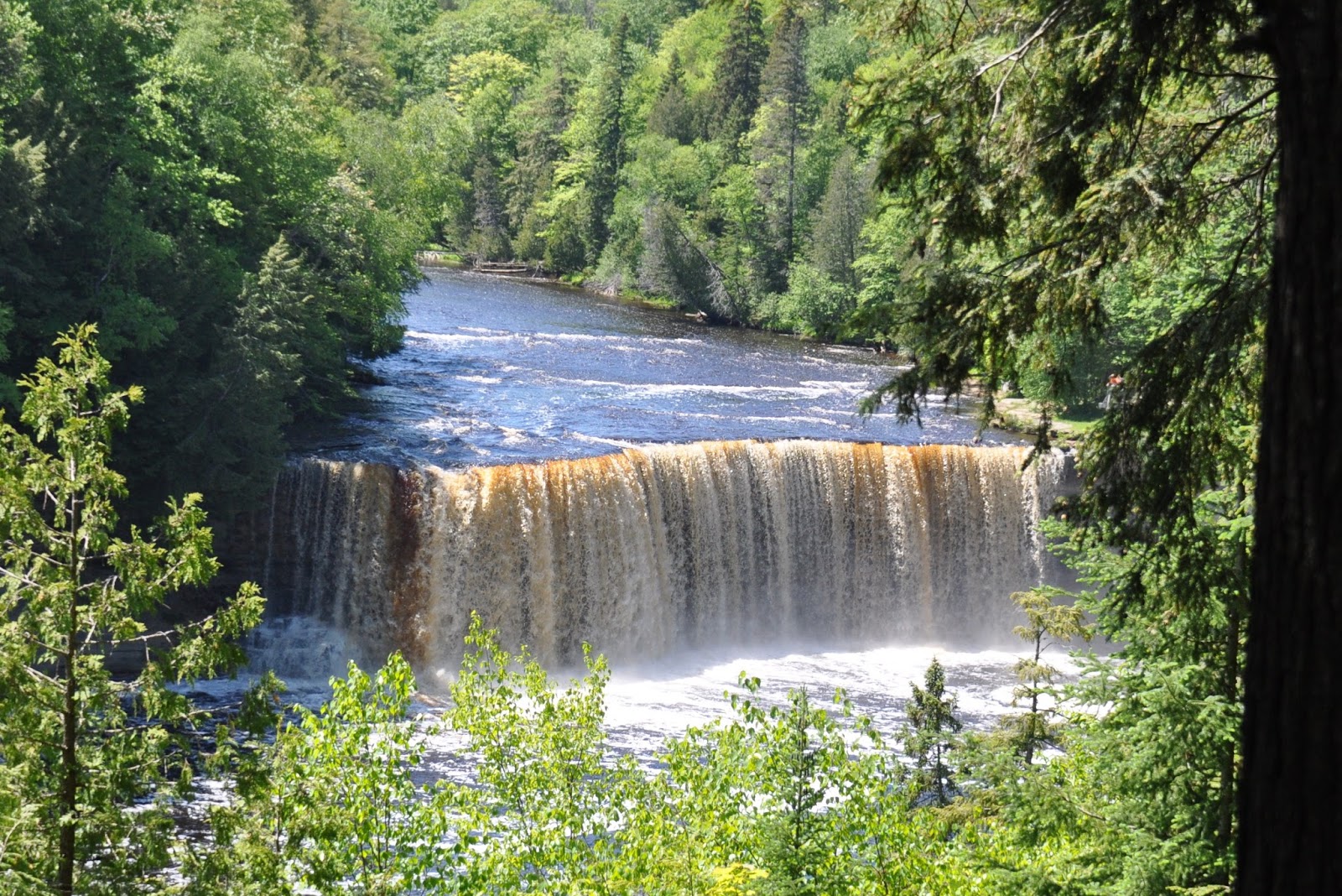 Malachi Farkley: June 12, 2013. Tahquamenon Falls State Park, Upper ...