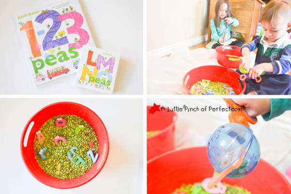 Letter of the Week A-Z Series: P is for Peas - A Little Pinch of Perfect