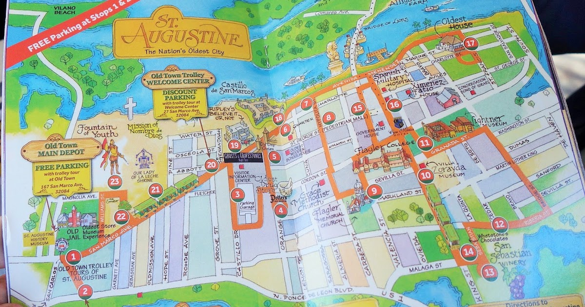 Rocky Top Ramblers: St Augustine "Old Town Trolley Tour"