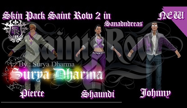 Skin Pack Saint Row 2 | GTAind - Mod GTA Indonesia