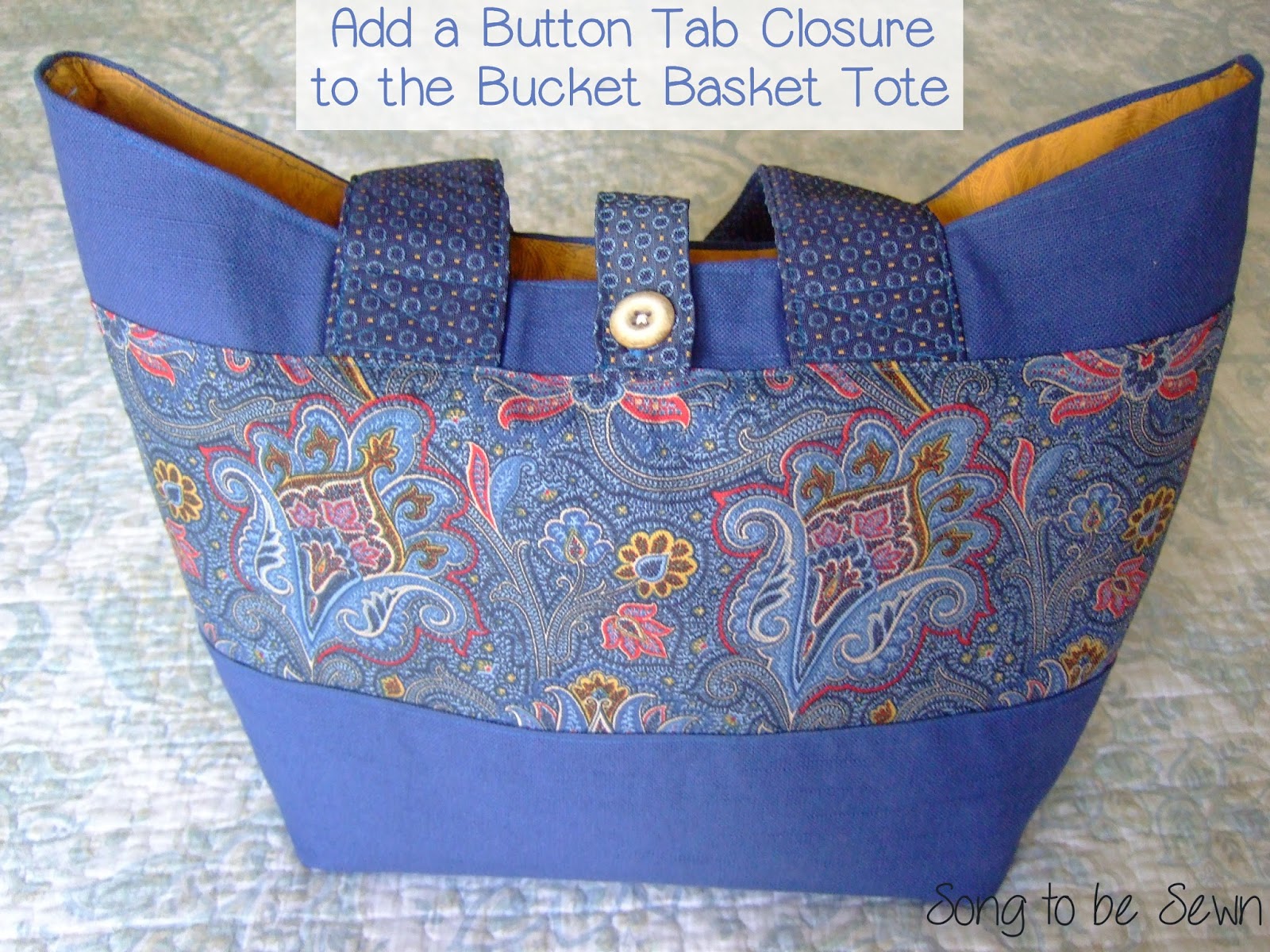 Song To Be Sewn: Bringing Closure >>> A Button Tab Closure