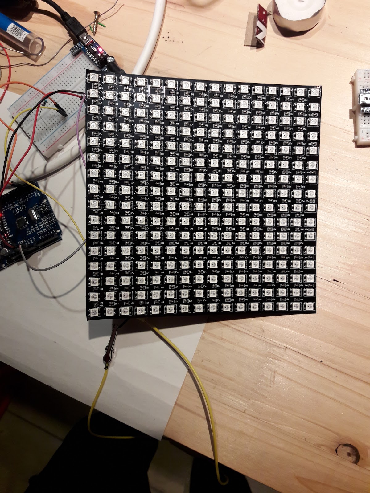 Arnes Elektronik und DIY Seite: LED Matrix
