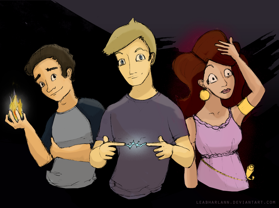 Kami's Library Thoughts: Fan Art Friday: The Lost Hero