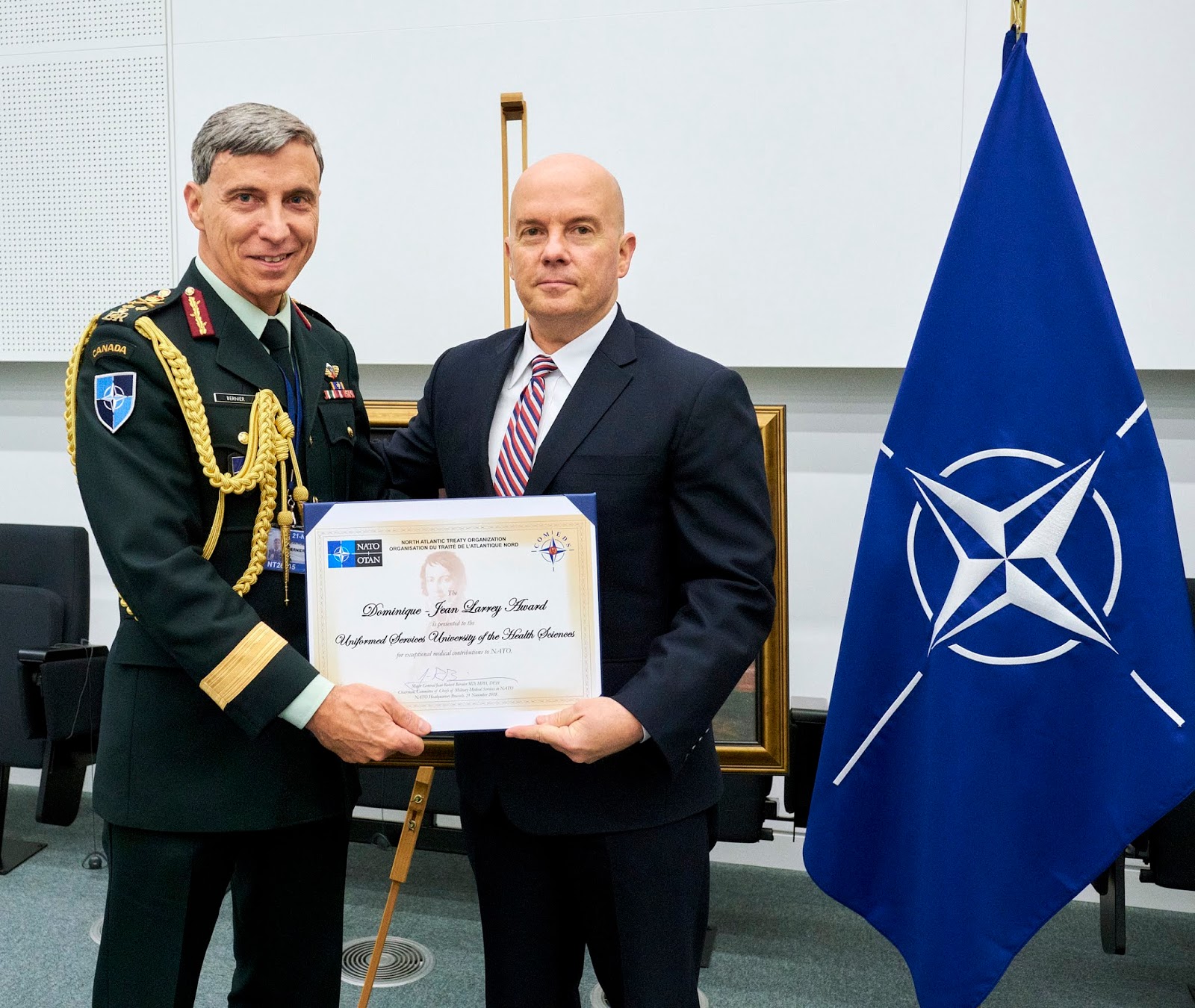 Uniformed Services University Receives Top NATO Award for Medical ...
