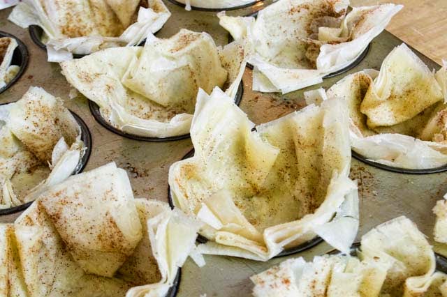 Entertaining Grace: Impressively Easy Sugared Fillo Cups