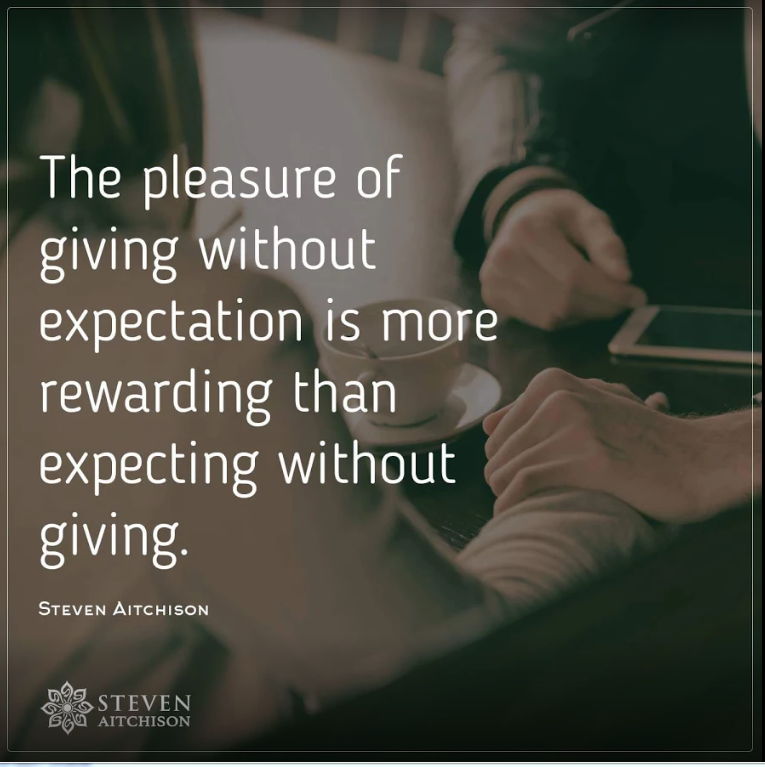 Satsangati: Giving without Expectation