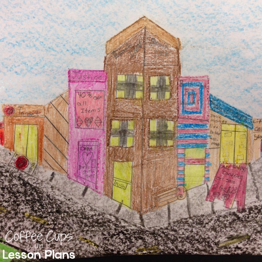 Making 2D Street Art {Mid-Week Math Motivation} - Coffee Cups and ...