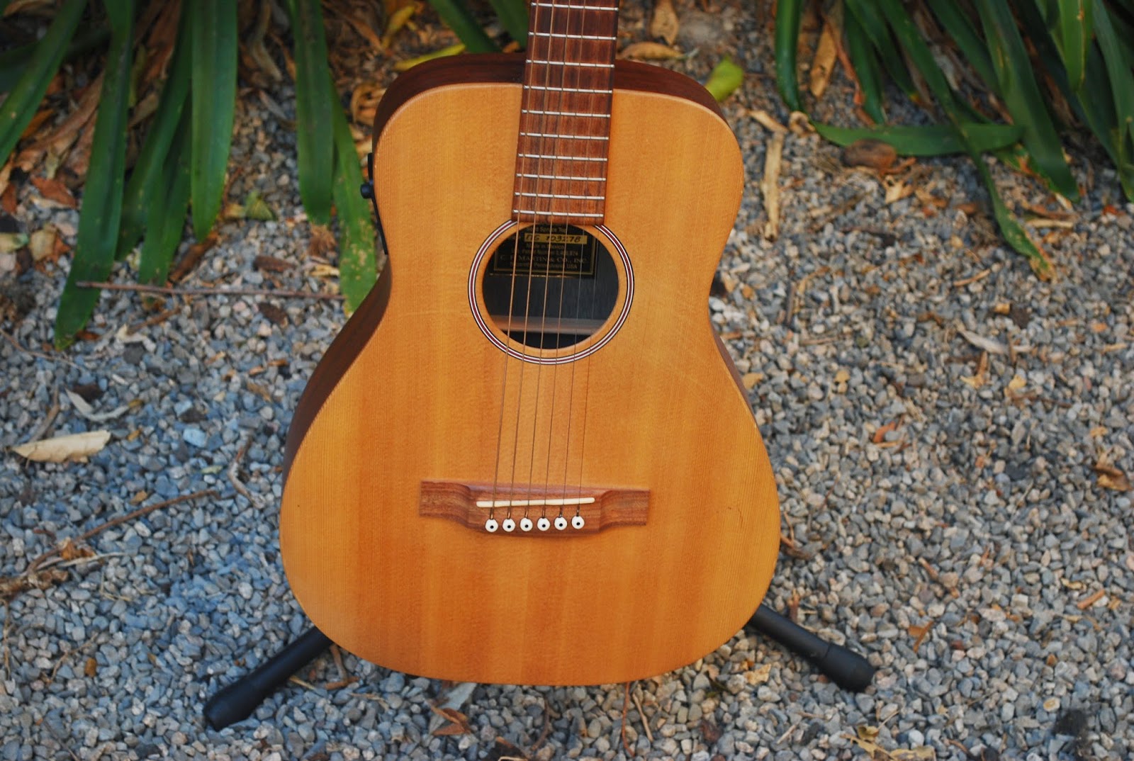 Rex and the Bass: Little Martin LX1E Acoustic Electric Parlour Guitar ...