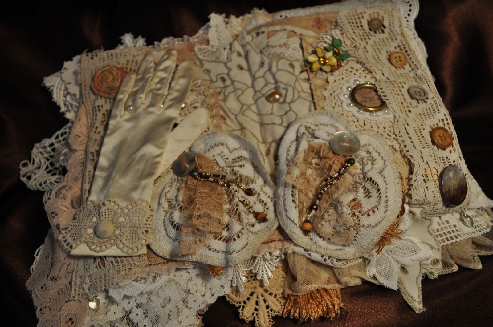 Faith, Grace, and Crafts: Lace Book From a Dear Sister-Friend