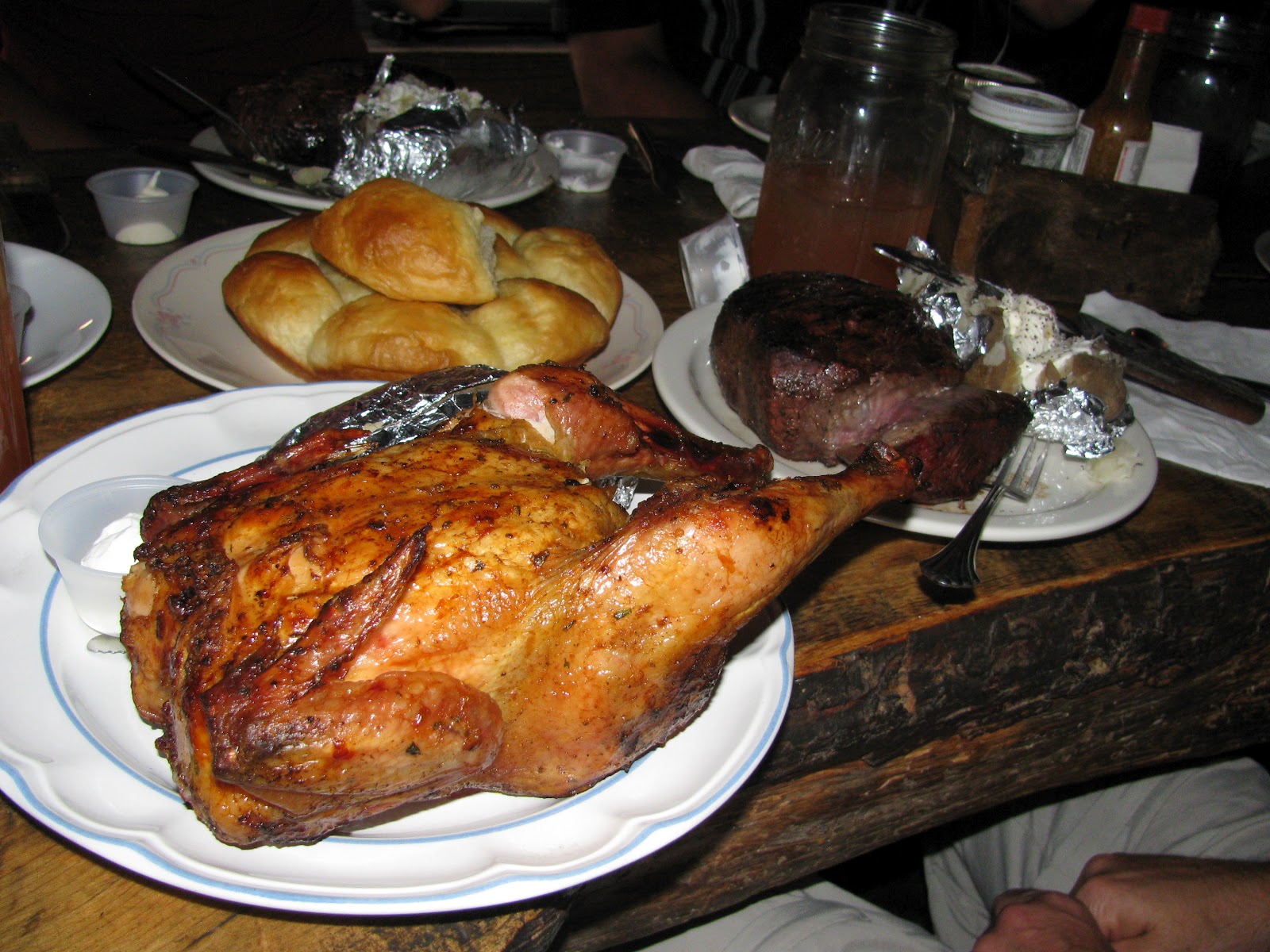 Chuck and Monica's New Adventure: Cowboy Dinner Tree