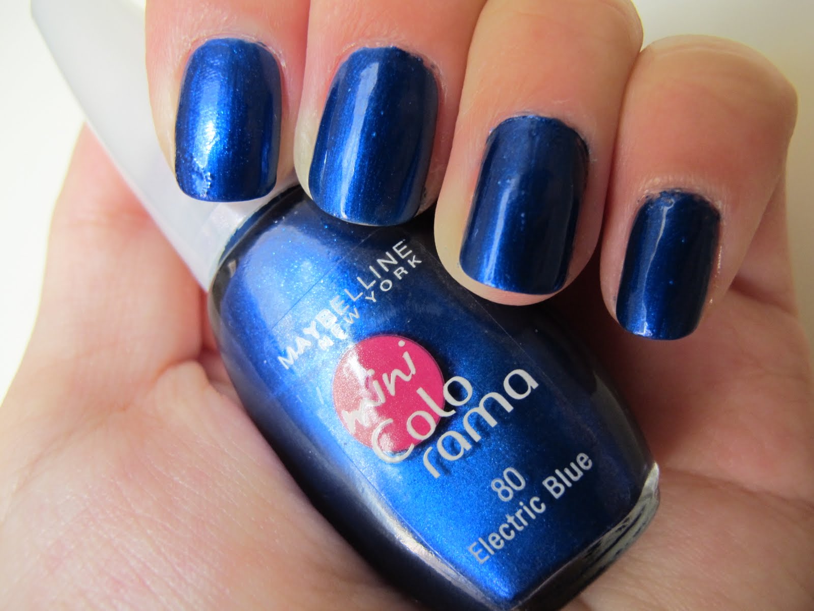 Crouching Asian, Hidden Polish: Maybelline Colorama - Electric Blue
