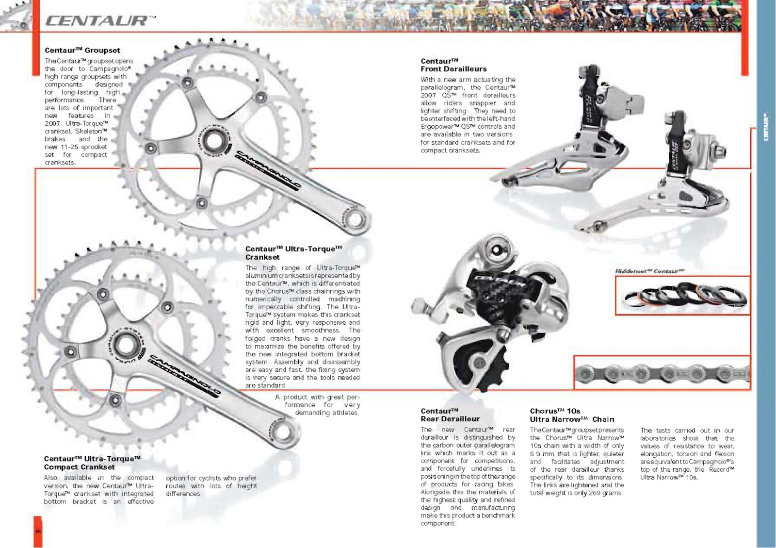 CATALOGUES CAMPAGNOLO: CAMPAGNOLO 2007