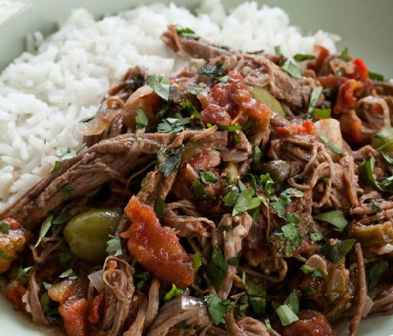 Beth Fish Reads: Weekend Cooking: Slow Cooker Ropa Vieja