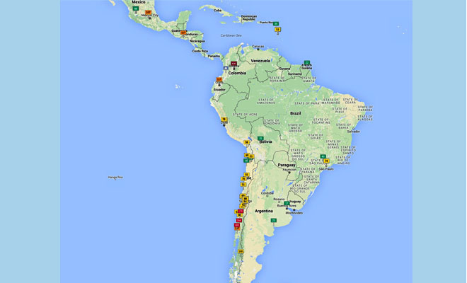 VERDE PACHAMAMA: Un nuevo mapa interactivo muestra en vivo los niveles ...