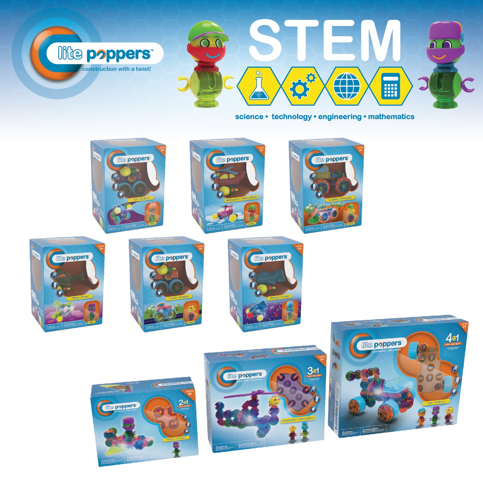 Building Fun With Lite Poppers - C'est La Vie