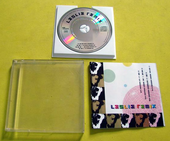 come back to love: 張國榮 - Leslie Remix (1989) 3吋CD 西德壓碟