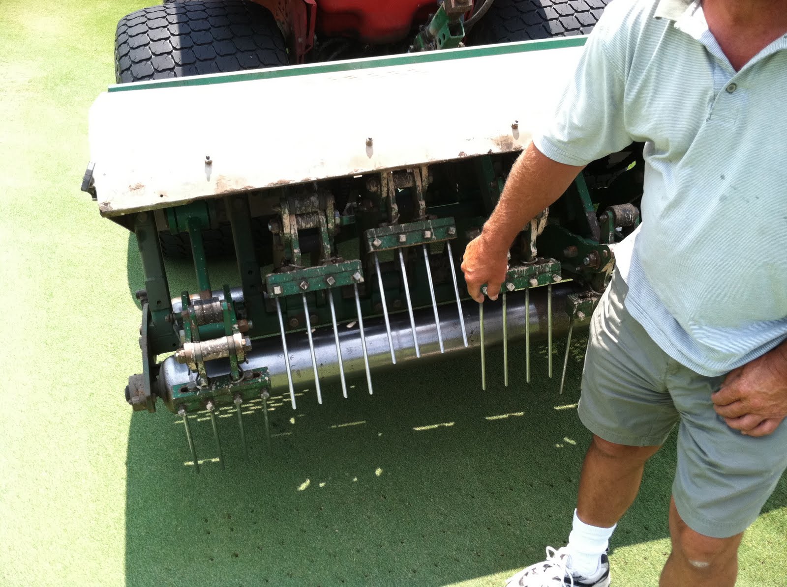 Preserve Golf Club Agronomy: Soil Reliever and DryJect Application ...