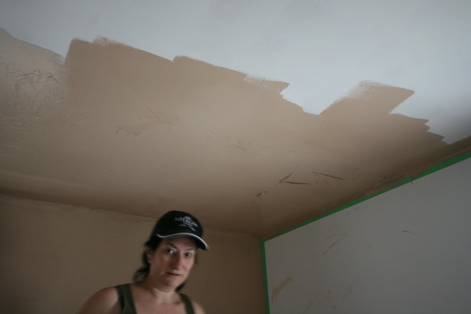 Renovating our house: Using The Tissue Paper Texture Technique