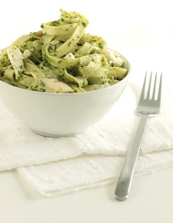 Dairymaid Diary: Lemon Zest Pasta with Pesto & Chevre