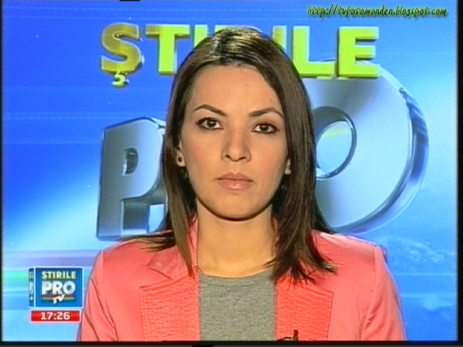tv foto monden: Roxana Tivadar - reporter PRO TV Timisoara