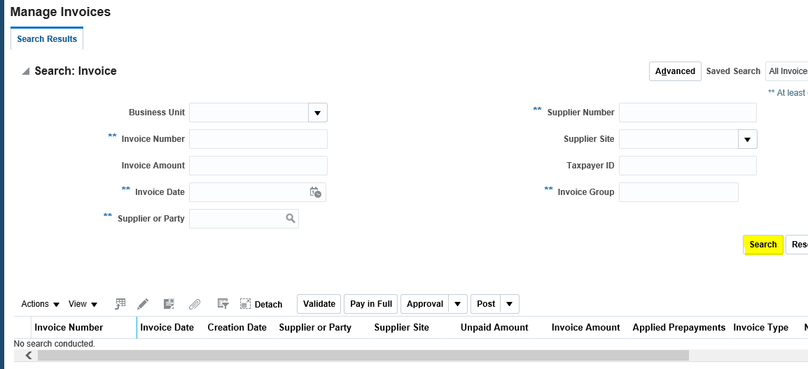 Oracle Applications Blog Payables Invoice Adjustment Edit Distribution In Oracle Fusion