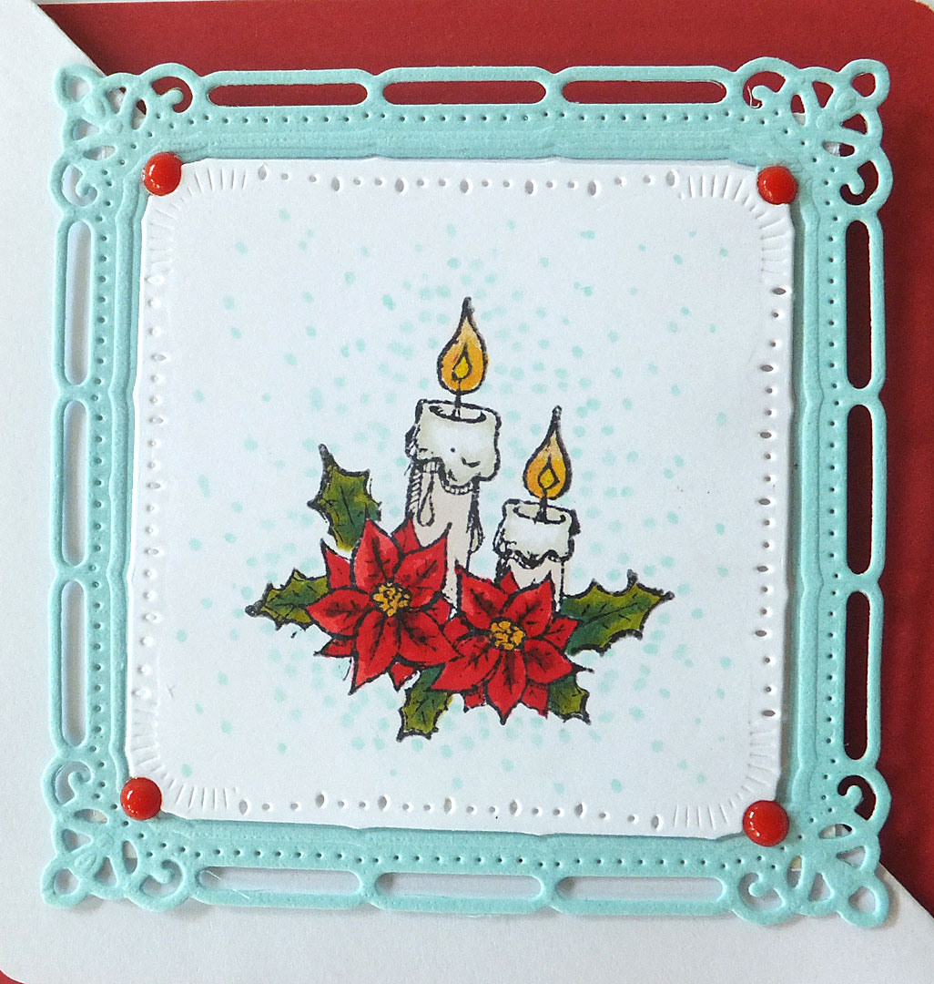 Paper Panacea: Corner fold Christmas cards...