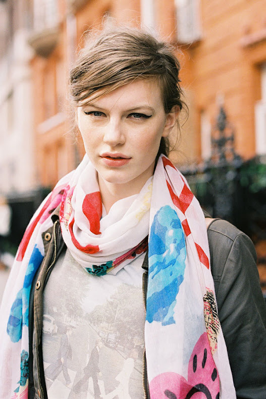 Vanessa Jackman: London Fashion Week SS 2013....Gillian