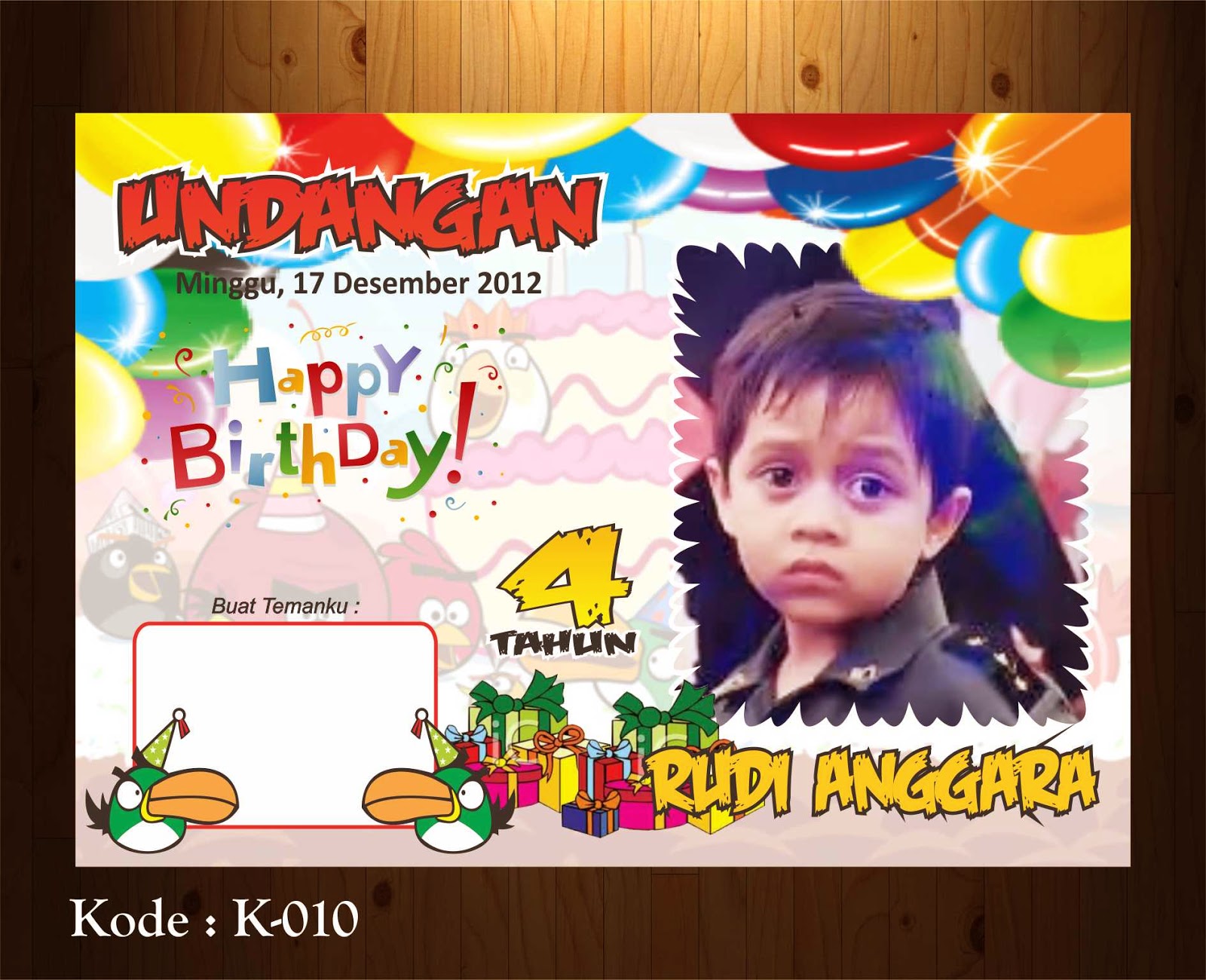 Undangan Ulang Tahun Anak | Undangan Ultah: Mei 2015