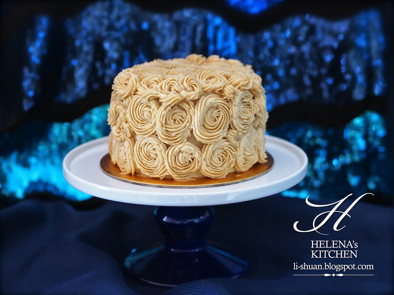 Helena's Kitchen: Pandan Gula Melaka Layer Cake ＋ Happy 2nd Birthday， Blog！