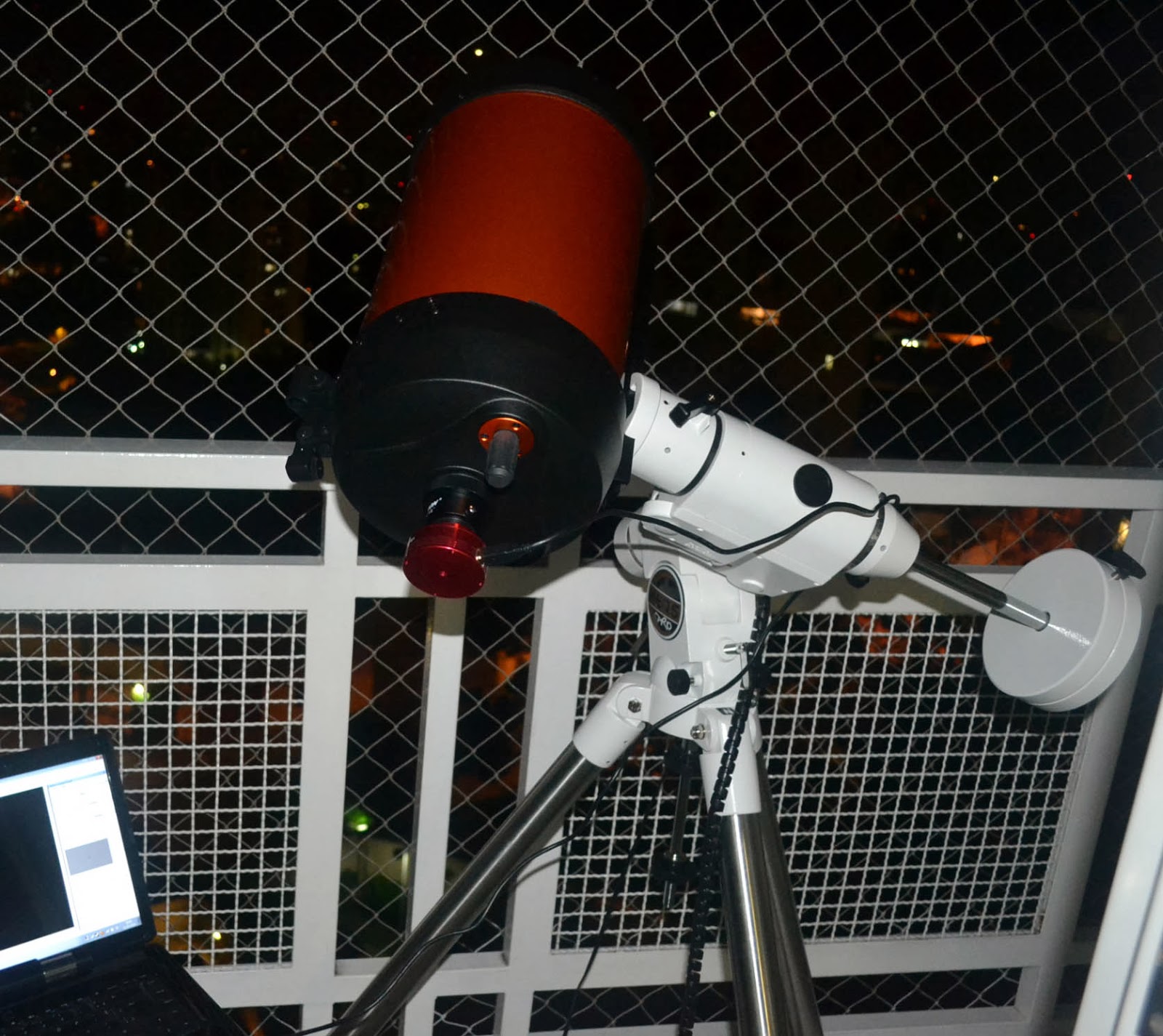 Astrônomo Ednilson Oliveira - Fotos: Instrumentos