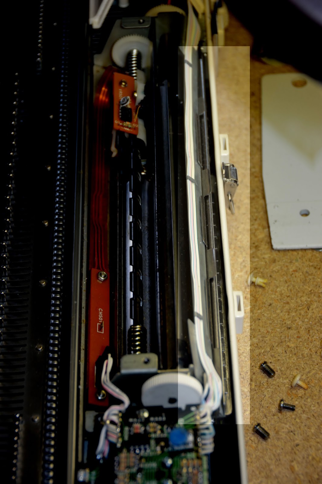 Sirpete's Pic's: Brother KH-950i knitting machine...........needle ...