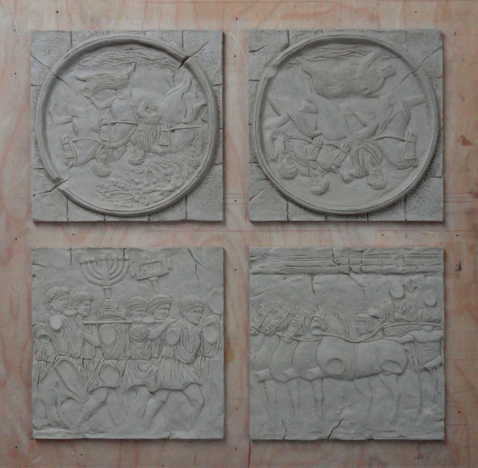 culliganarts: Roman Relief Sculpture Studies
