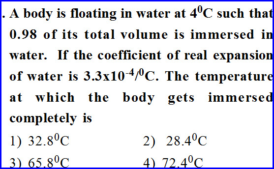 Expansion of Liquids Problems with Solutions | IIT JEE and NEET Physics