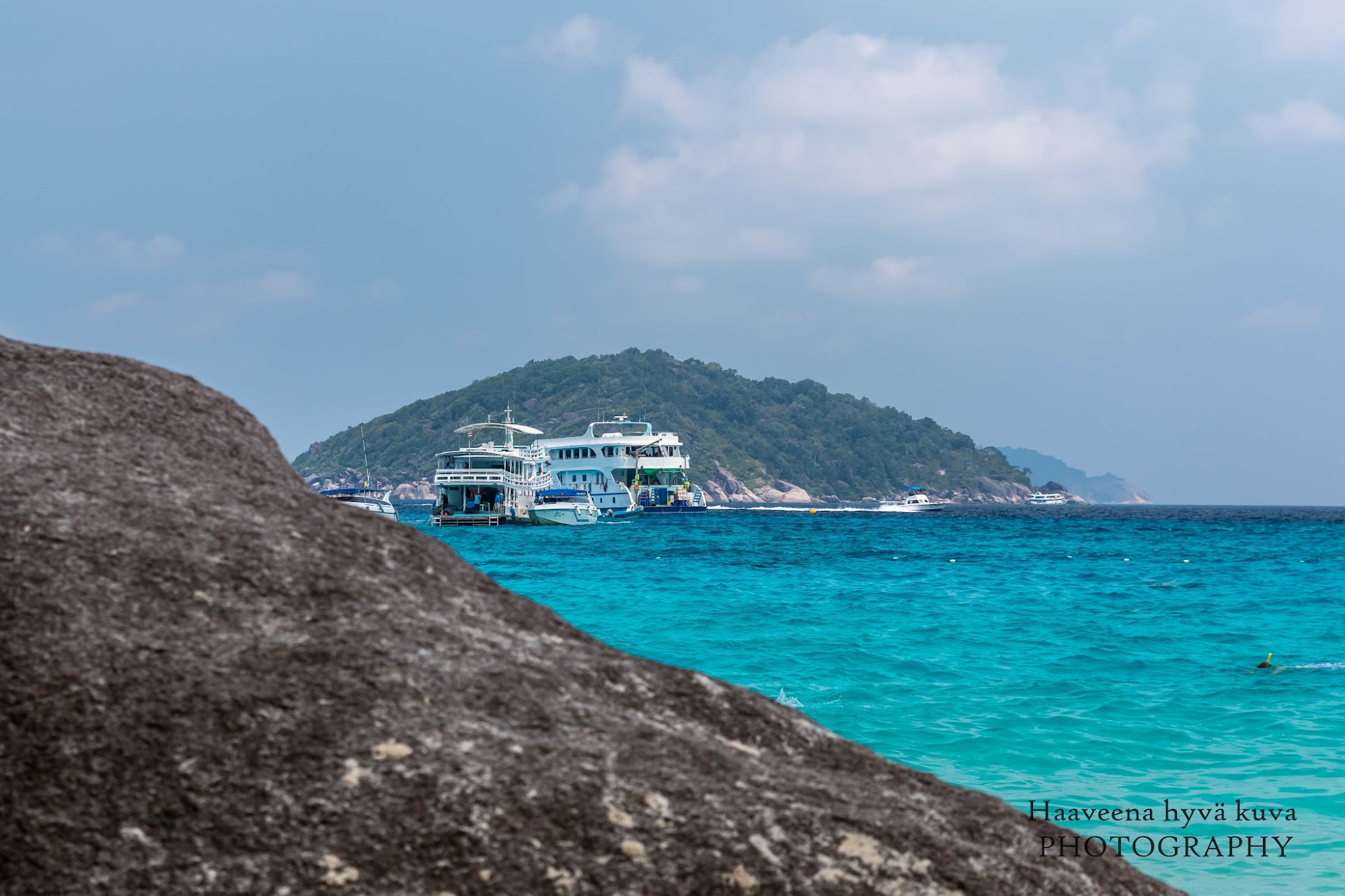 Haaveena hyvä kuva: Similanin saaret Thaimaa