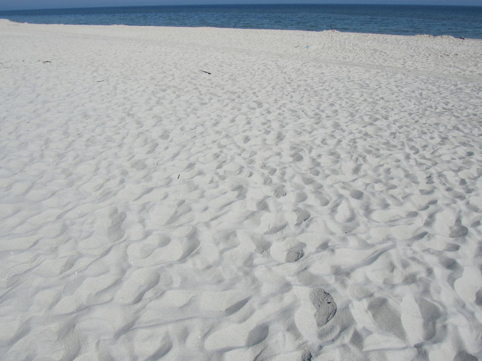 Wyjątkowy piasek. Bałtyk.