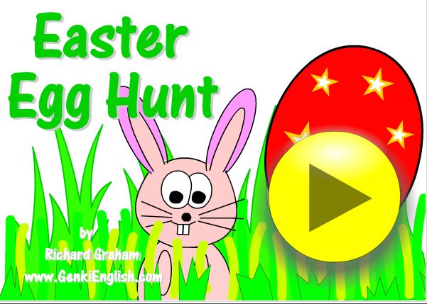 ENGLISH FOR TEACHING: Picture book: Easter Egg Hunt