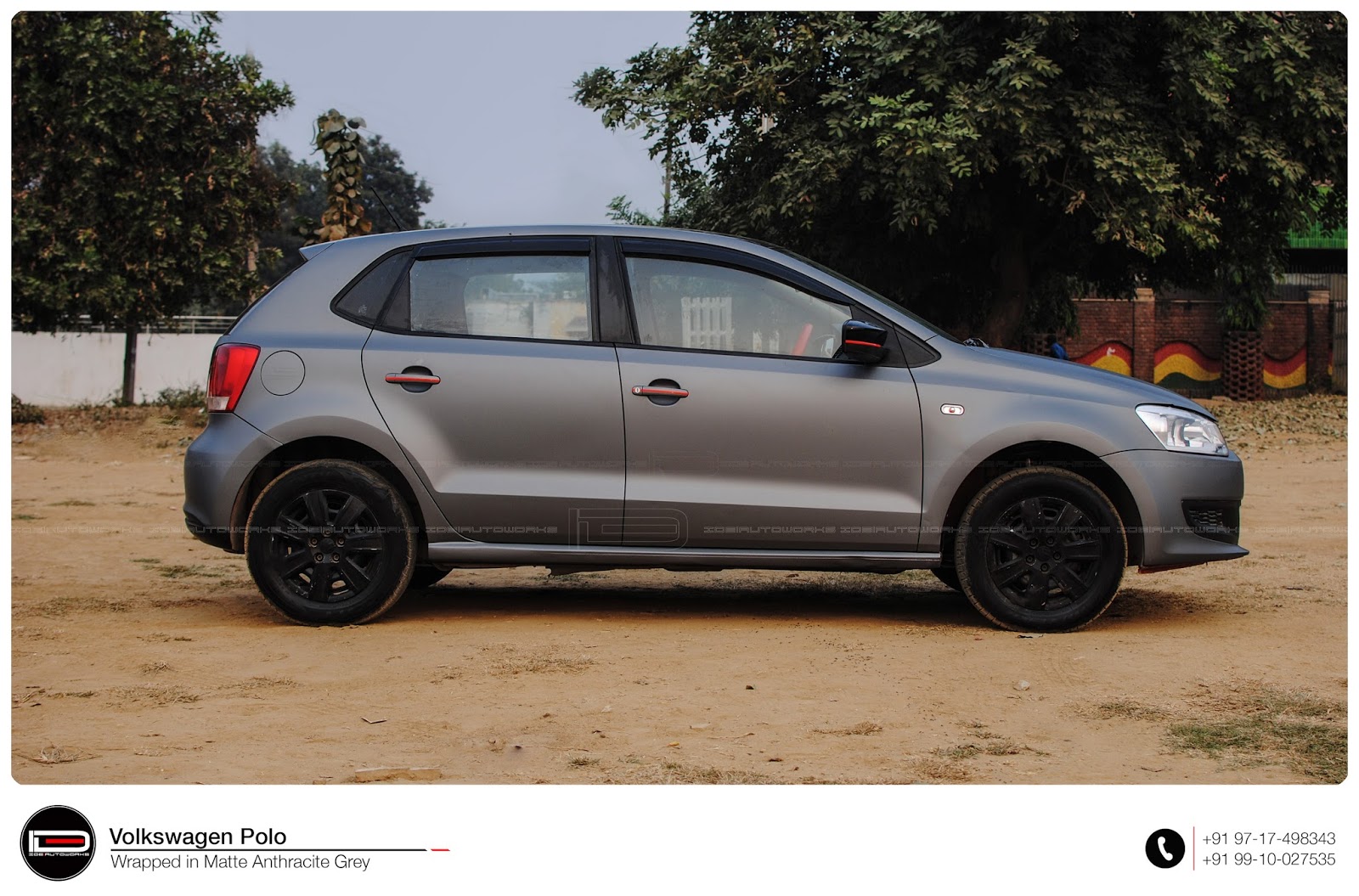 VW Polo: Matte Anthracite Grey Wrap | IDE Autoworks