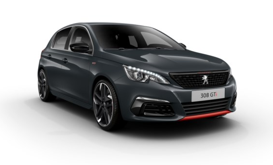 Peugeot 308 2 GTi Restylée (2017 à 2020) - Couleurs, code peinture