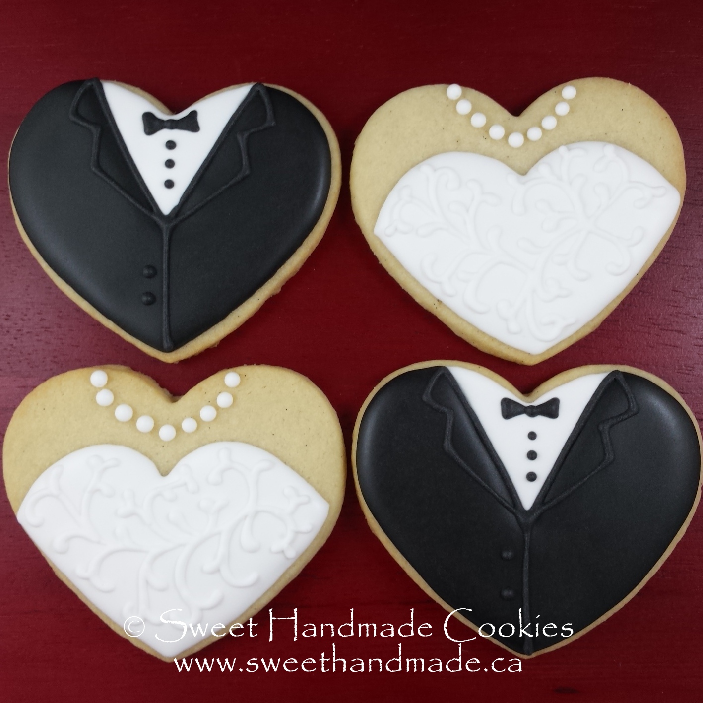 Sweet Handmade Cookies: Wedding Cookies