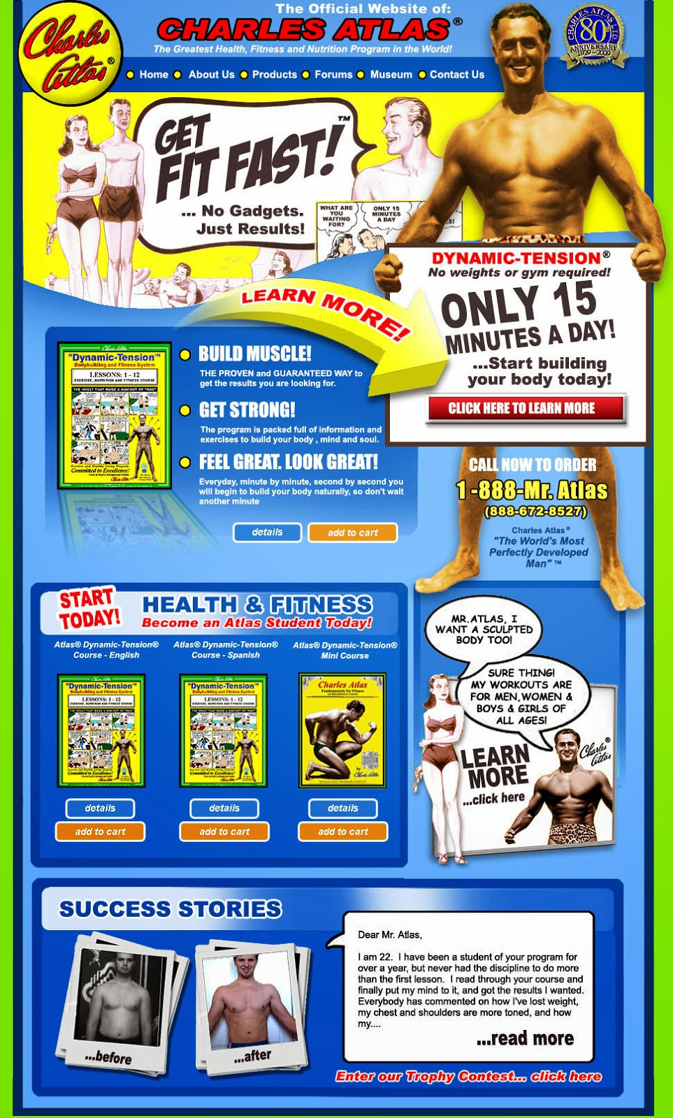 Charles Atlas and his Titan Class Ad: The American Market: Selling you ...