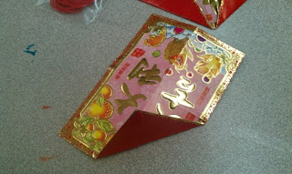 CantotoMando: Red Envelope Project: Red Envelope Flower Ball 紅包花球