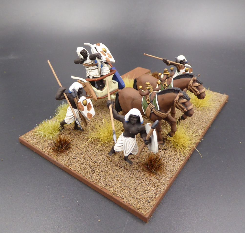 Palouse Wargaming Journal: Egyptian Chariot and Runners